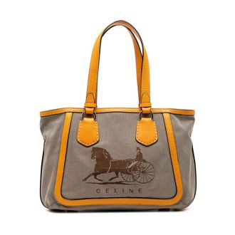 Celine Pre-owned Canvas Tote Bag - - Pre-owned - Damen - Braun - ONE SIZE