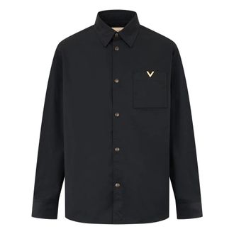Valentino Garavani Coats - - Jackets - Herren - Schwarzk - M