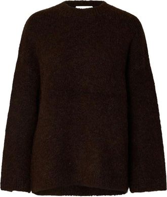 Selected Slfgabriella Ls Knit New O-Neck Noos
