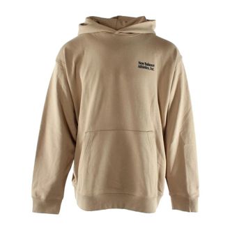 New Balance Baumwoll-Hoodie - - Sweatshirts & Hoodies - Herren - Beige - XL