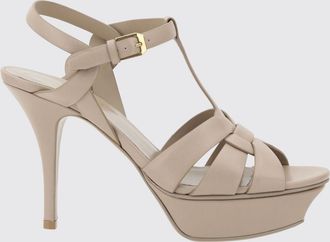 Saint Laurent Sandales &agrave; Talons SAINT LAURENT Femme couleur Marron