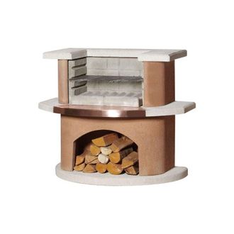 Buschbeck Grillbar Bologna bbq Kohlegrill Holzgrill Grill Gartengrill Holzkohlegrill - Buschbeck