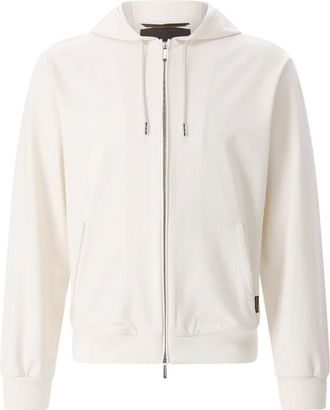 Moorer Homme, Sweatshirts et sweats &agrave; capuche, Beige, Taille: XL Zip-throughs