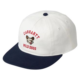Carhartt Work in Progress unisex, Accessoires, Blanc, Taille: ONE Size Wild Dog Cap
