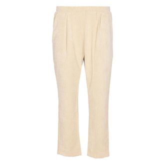 Family Fir$t Milano Family First, Homme, Pantalons, Beige, Taille: L Chino Velvet Pants