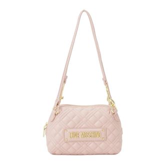 Love Moschino Quilted Micro Bag - - Bags - Damen - Rosa - ONE SIZE