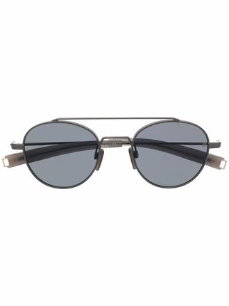 Dita Eyewear lunettes de soleil &agrave; monture ronde - Argent