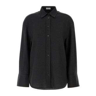 Brunello Cucinelli Hemd - - Blouses & Shirts - Damen - Grau - M