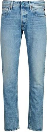 Replay Jeans droit Grover en coton m&eacute;lang&eacute;
