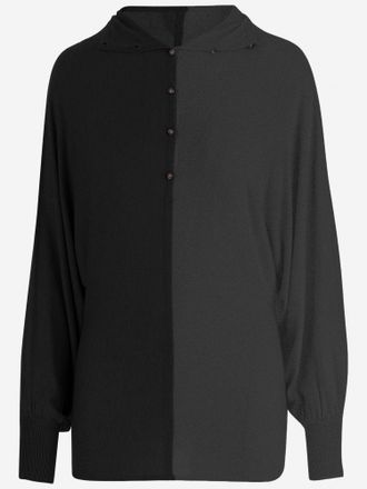 Jacquemus Polo tricot&eacute; &agrave; motifs de diamants