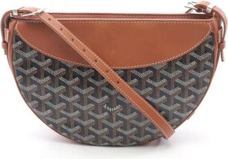 Goyard Hirondelle Schultertasche - Braun