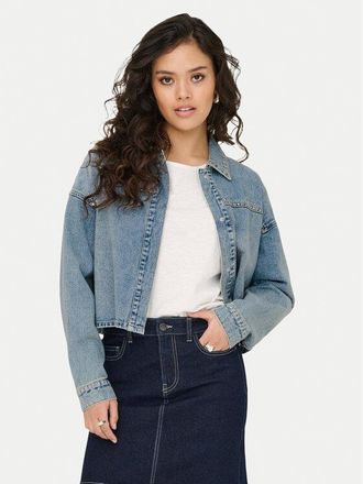 Jacqueline de Yong Jeansjacke Aspen 15351405 Blau Regular Fit