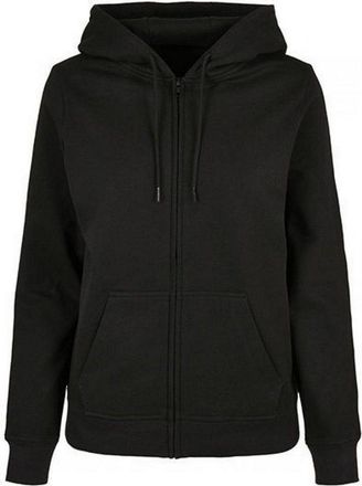 Build Your Brand Sweatjacke Ladies Basic Zip Hoody - Damen Kapuzen Sweatjacke