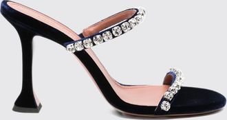 Amina Muaddi Sandalen Mit Absatz Damen Farbe Navy