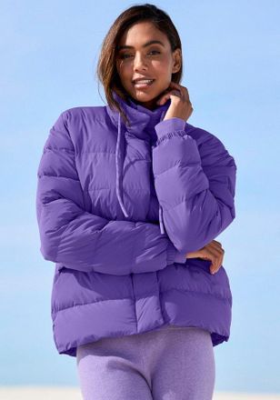 Elbsand Steppjacke mit hochschlie&szlig;endem Kragen