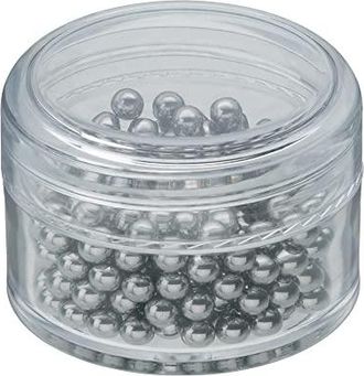 WMF Basic Reinigungsperlen Cromargan Edelstahl, zur Reinigungen f&uuml;r Karaffen, Dekanter, Vasen oder Flaschen, l&ouml;st Verunreinigungen