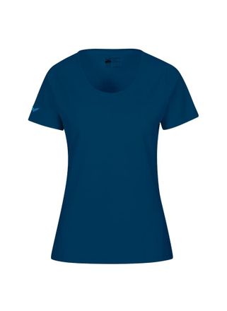 Trigema Damen T-Shirt Biobaumwolle 539201, Blau (Saphir), XXL