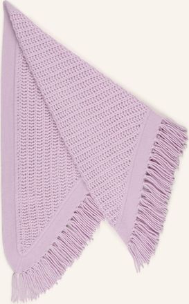 Hemisphere Hemisphere Dreieckstuch Mit Cashmere lila