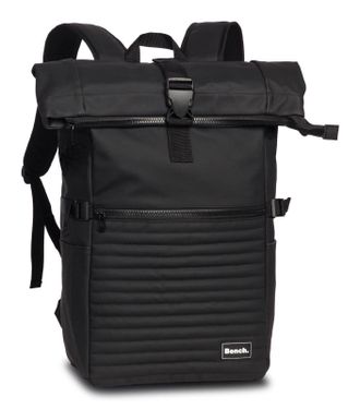 Bench Rucksack Laptoprucksack mit Laptopfach Hydro Backpack Black schwarz