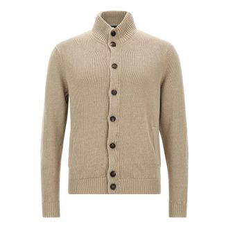 Zanone Chioto Cardigan - - Knitwear - Herren - Beige - L