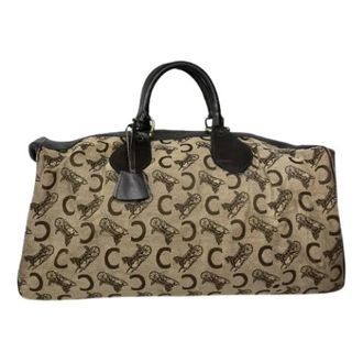 Celine Pre-owned Vintage Canvas Weekend Bag - - Pre-owned - Damen - Braun - ONE SIZE