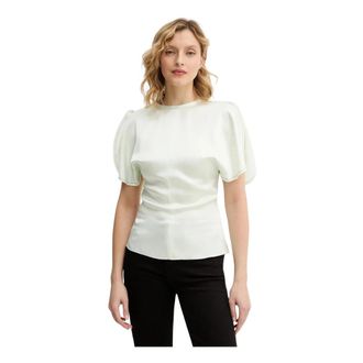 Victoria Beckham Bela Oberteil mit Fledermaus&auml;rmeln - - Blouses & Shirts - Damen - Gr&uuml;n - S