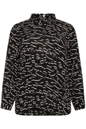 Kaffe Curve Langarmbluse Bluse langarm KClune Gro&szlig;e Gr&ouml;&szlig;en