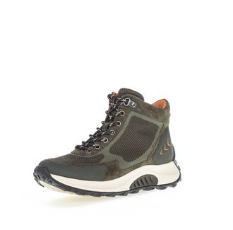 Gabor Damen Schn&uuml;rstiefeletten, Frauen Boots,Wechselfu&szlig;bett,Gore Tex,halbstiefel,Kurzstiefel,uebergangsschuhe,Bosco Kombi,40 EU / 6.5 UK