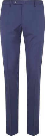 Incotex Homme, Pantalons, Bleu, Taille: 4XL Pantalon Chino Classique