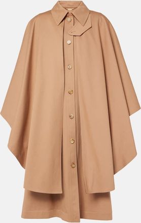 Chloé Chloé Cape aus Baumwoll-Gabardine