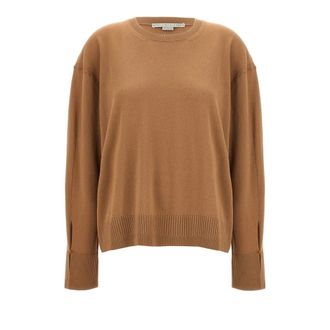 Stella McCartney Iconic Sweater - - Knitwear - Damen - Beige - S