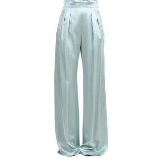 Max Mara Palazzo Hose - - Trousers - Damen - Blau - M