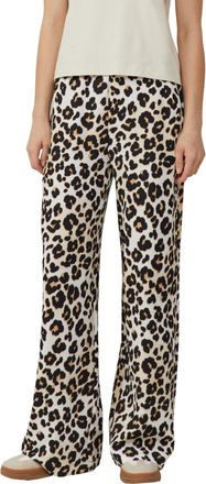 s.Oliver Wide-Leg Hose mit Leo-Muster