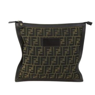 Fendi Pre-owned Vintage Zucca Canvas Shoulder Bag - - Pre-owned - Damen - Braun - ONE SIZE