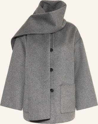 Marc O'Polo Marc Opolo Jacke Mit Abnehmbarem Kragen grau