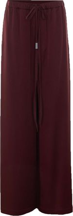 Ann Demeulemeester Pantalons D&eacute;contract&eacute;s - Rouge