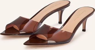 Gianvito Rossi Mules Elle 55 braun