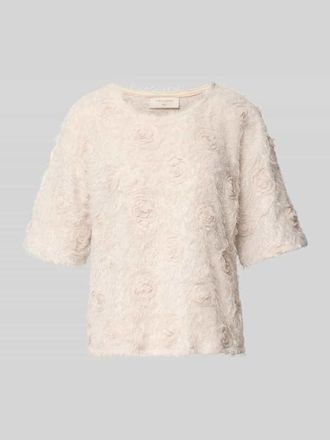 Freequent Regular Fit T-Shirt mit floralem Allover-Besatz Modell Chuck