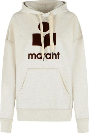Isabel Marant Sweat Mansel En Coton M&eacute;lang&eacute; &Eacute;cru