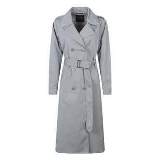 Moorer Femme, Manteaux, Gris, Taille: 38 FR Cleopatra Trench