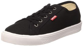 Levi's Damen Malibu Beach S Sneaker, Schwarz (Regular Black 59), 37 EU