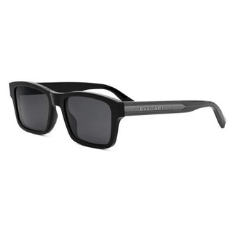 Bulgari unisex, Accessoires, Noir, Taille: 55 MM Lunettes Tubogas Authentiques, Qualité Premium