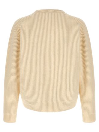 Jil Sander Mens White Wool Cardigan Clothing