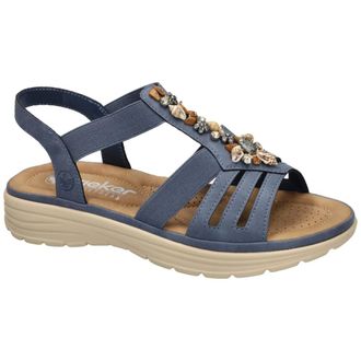 Rieker Damen, Schuhe, Blau, 38 EUGr&ouml;&szlig;e