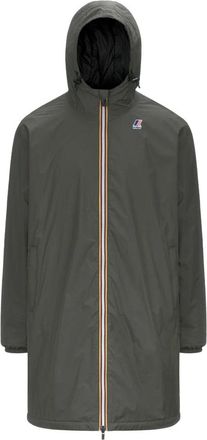 K-Way LE Vrai 4.0 Eiffel East Warm - - Jackets - unisex - Gr&uuml;n - L