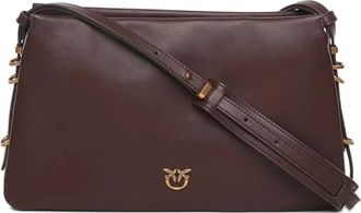 Pinko Pinko, Femme, Sacs, Brun, Taille: ONE Size Triplet Vitello Morbido