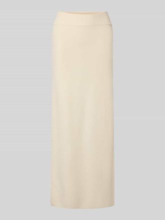 Comma Regular Fit Maxirock aus Viskose-Mix