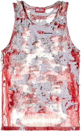 Diesel x Damiano David d&eacute;bardeur T-Lifty - Gris