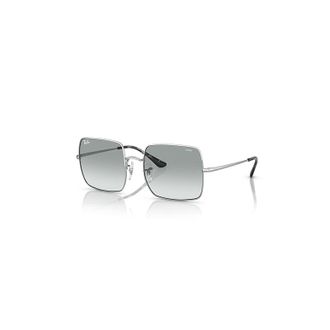 Ray-Ban Square 1971 Classic Sonnenbrillen Silber Fassung Blau Glas 54-19