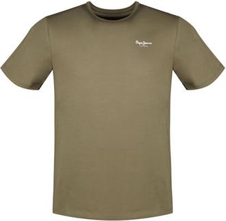 Pepe Jeans London Original Basic 3N T-Shirt pour Homme, Vert (Vert Pierre), XXL, Vert (Vert Pierre), XXL